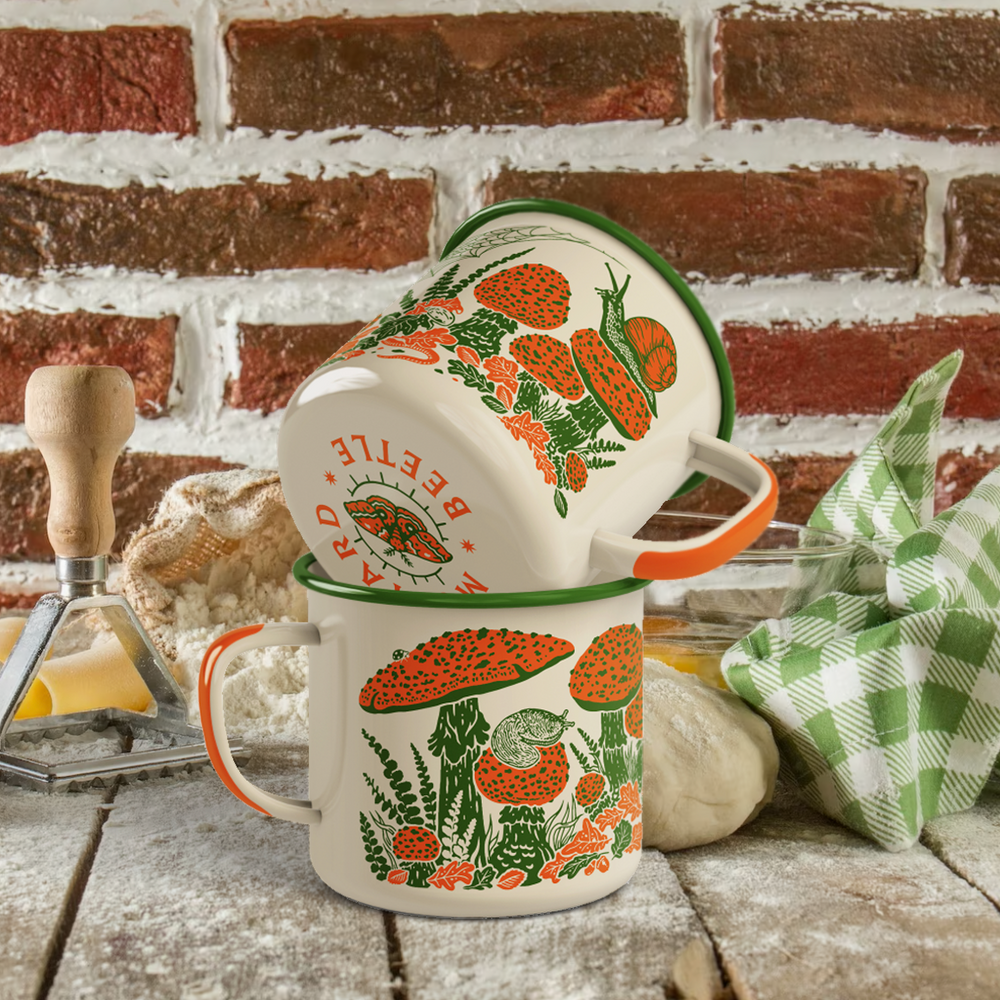 Enamelware Mug: Toad